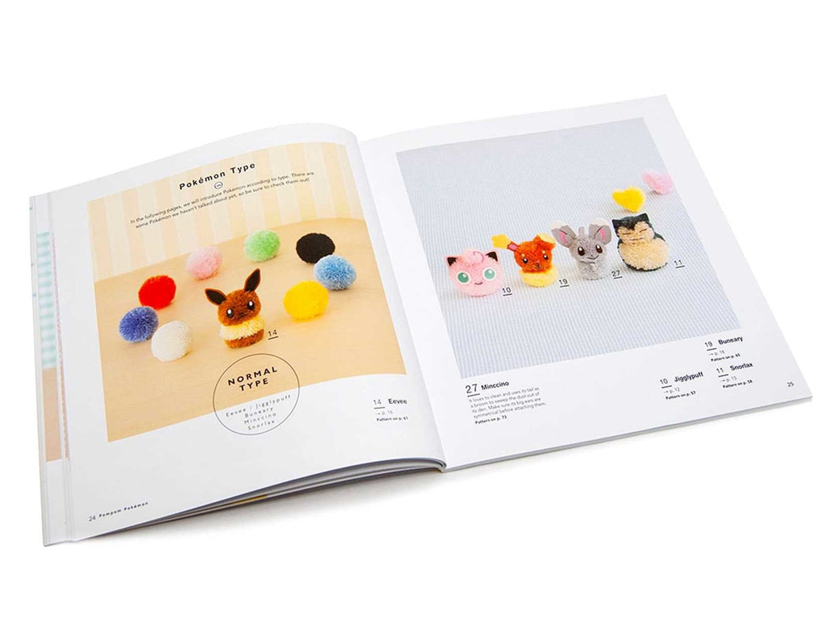 Pompom Pokémon Book – Kinoko Kids