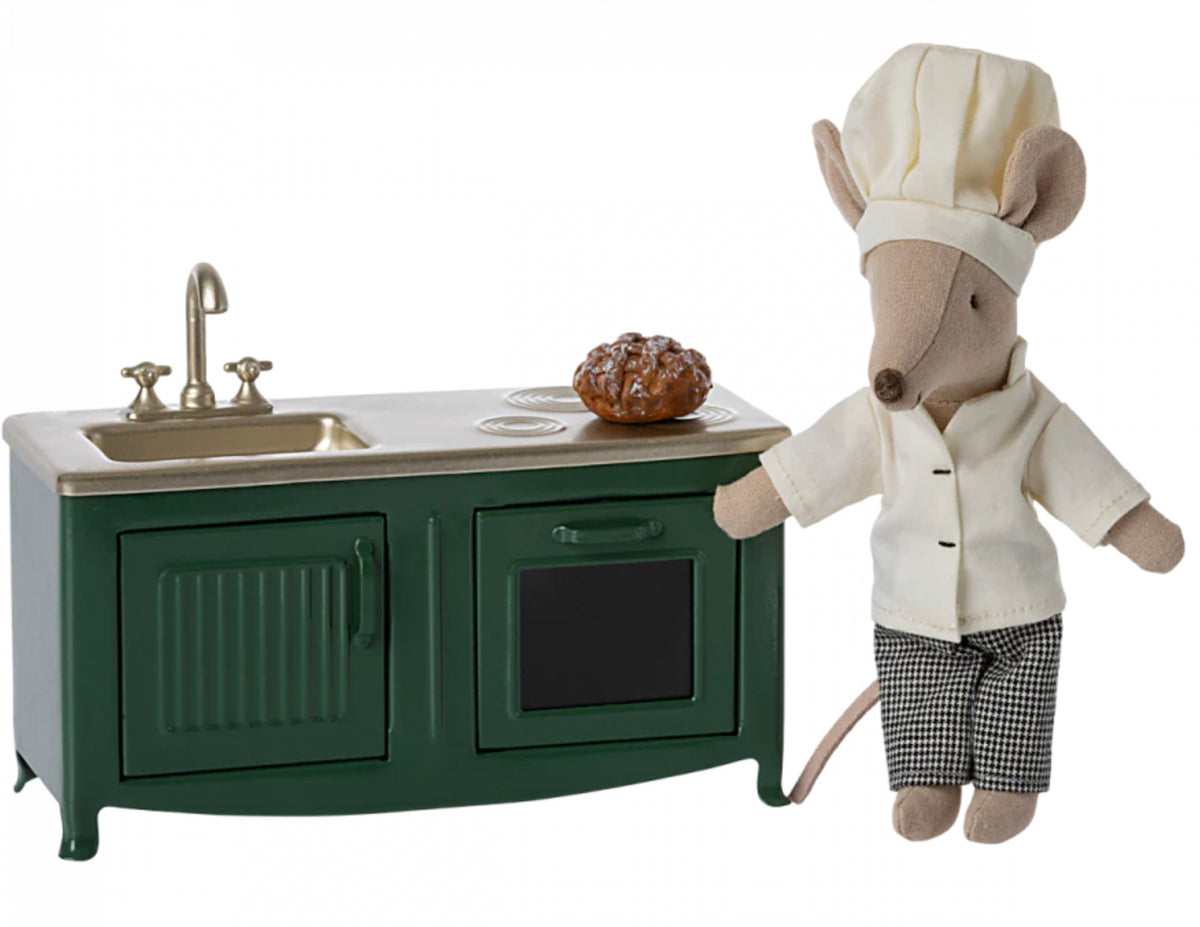Maileg Dark Green Kitchen – Kinoko Kids