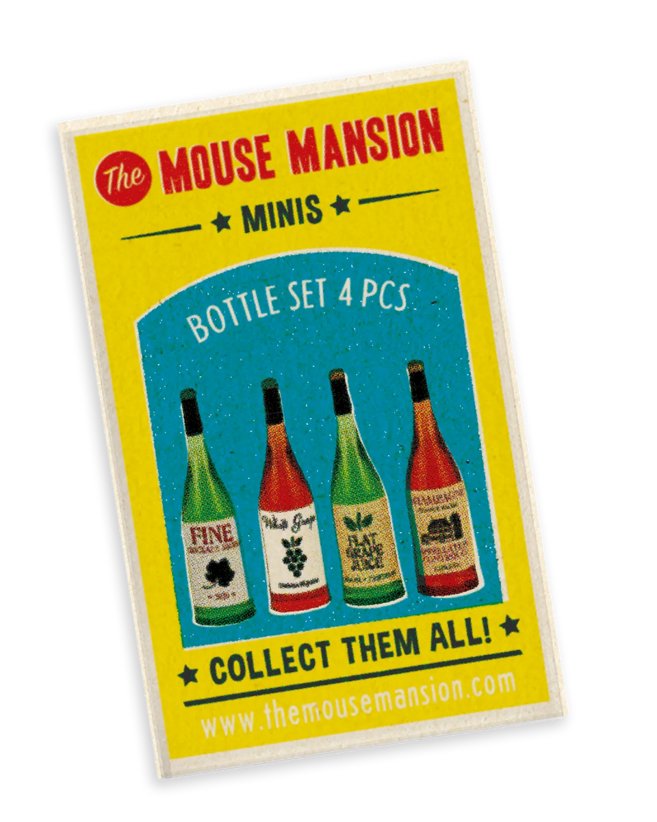 Mouse Mansion Mini Matchbox - Bottle Set – Kinoko Kids
