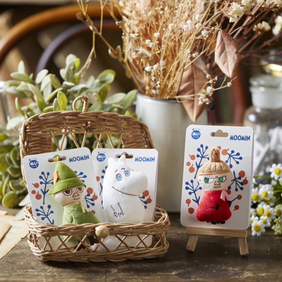 Plush Moomin Character Badges – Kinoko Kids