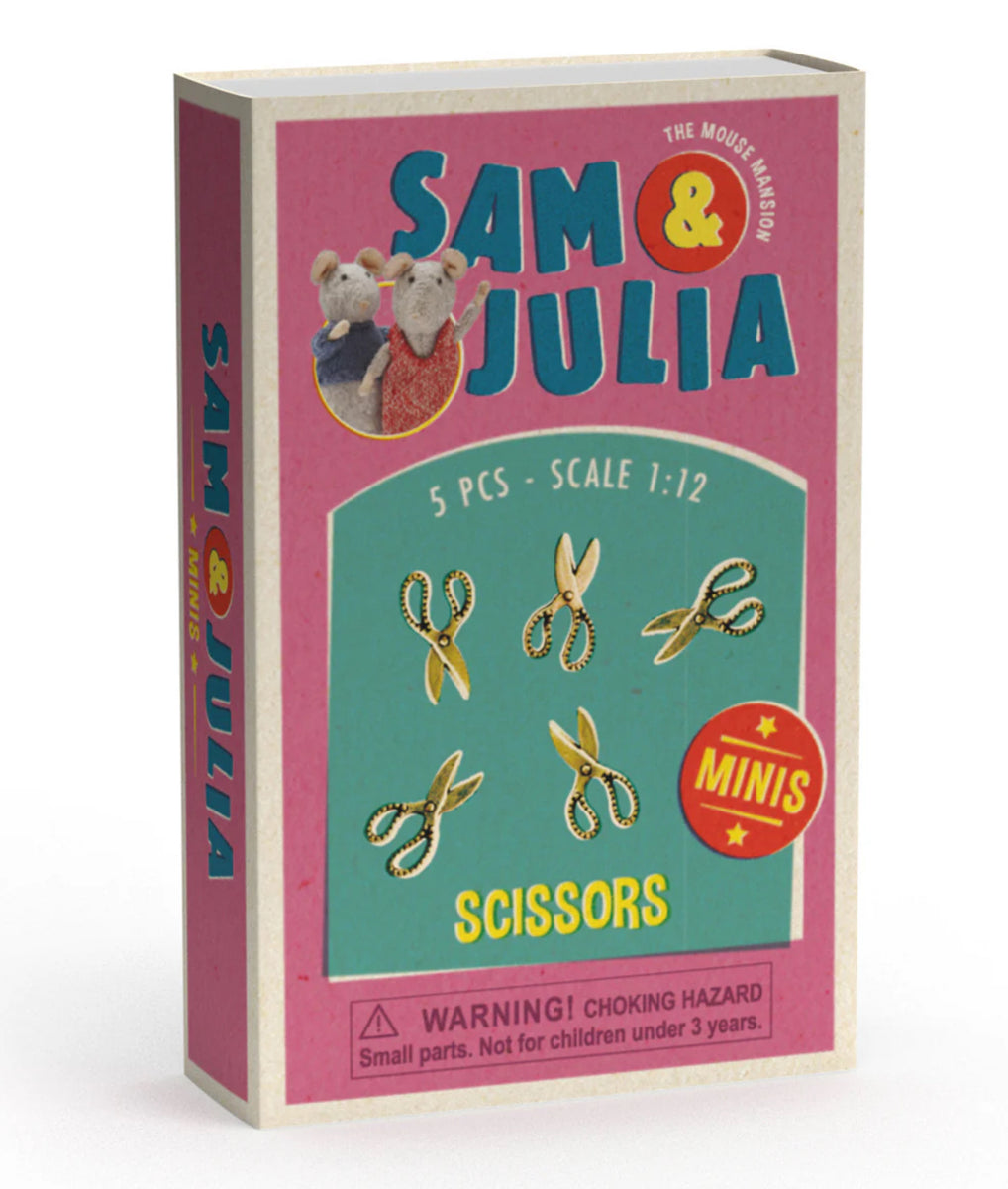 Mouse Mansion Mini Matchbox - Scissors – Kinoko Kids