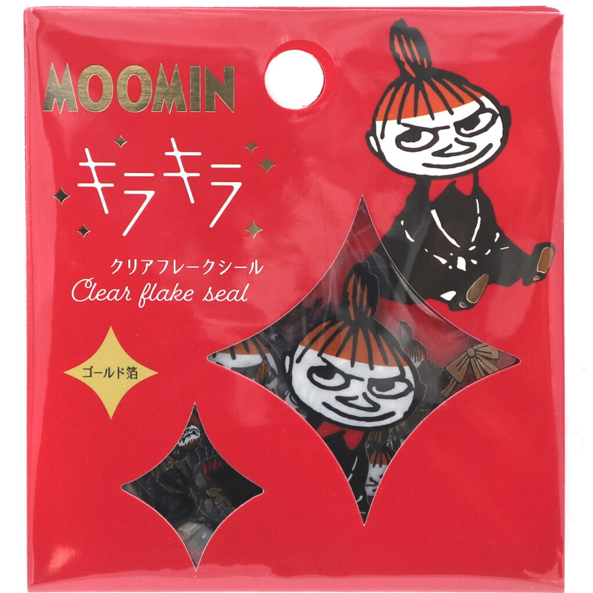 Moomin Stickers - Little My (red) – Kinoko Kids
