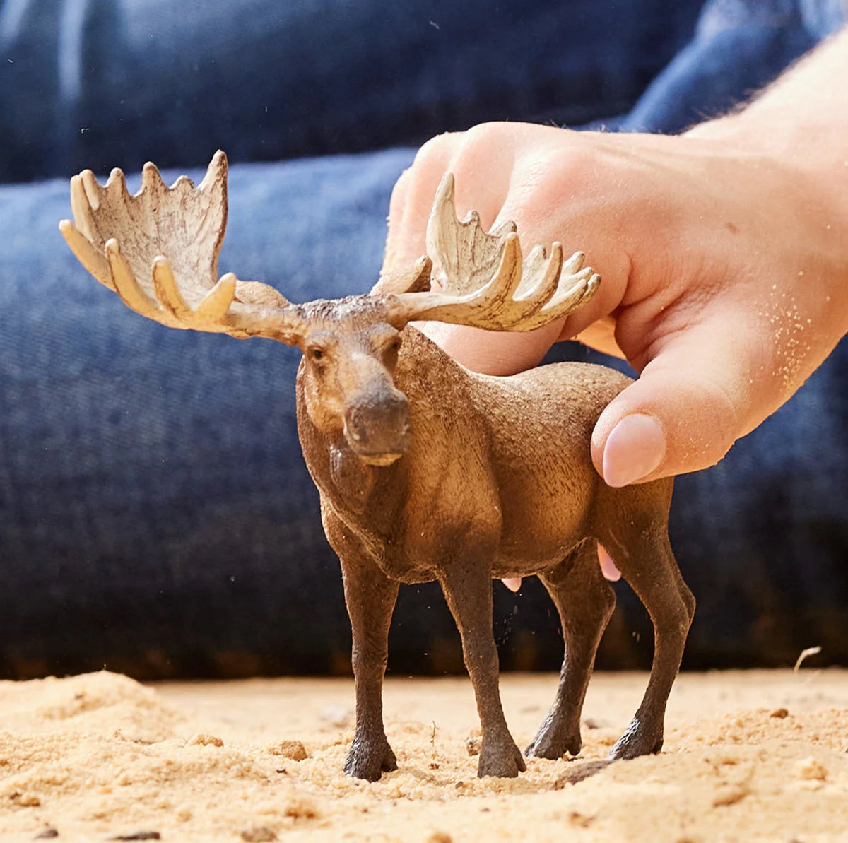 Moose Bull by Schleich – Kinoko Kids