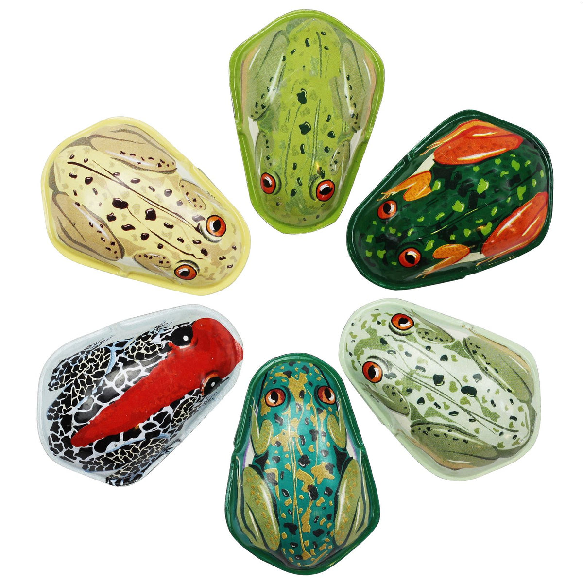 Tin Litho Frog Clicker – Kinoko Kids
