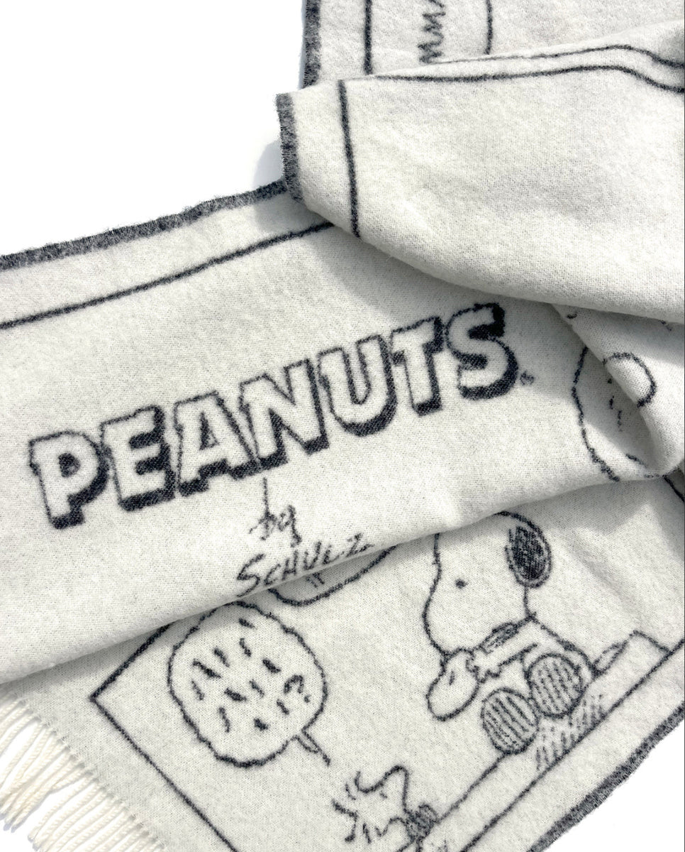 Wool Peanuts Comic Book Blanket – Kinoko Kids