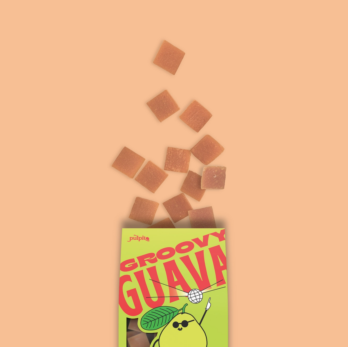 Groovy Guava - Natural Fruit Snacks - Dried Fruit Bites – Kinoko Kids